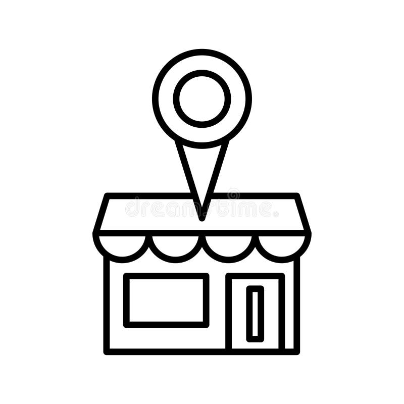 Market Place. Shopping and E-commerce Stock Vector - Illustration of ...