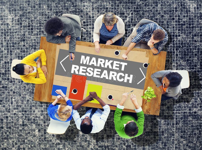 Market Research Analysis Bar Graph Solution Strategy Concept Stock ...