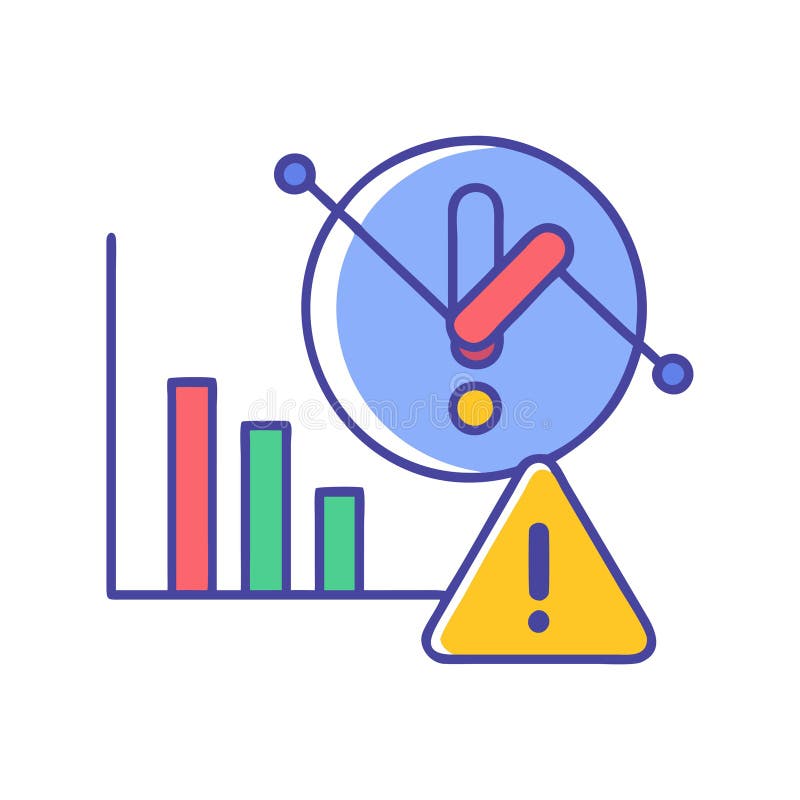 Market Risk Profile Icon stock vector. Illustration of profile - 352801017