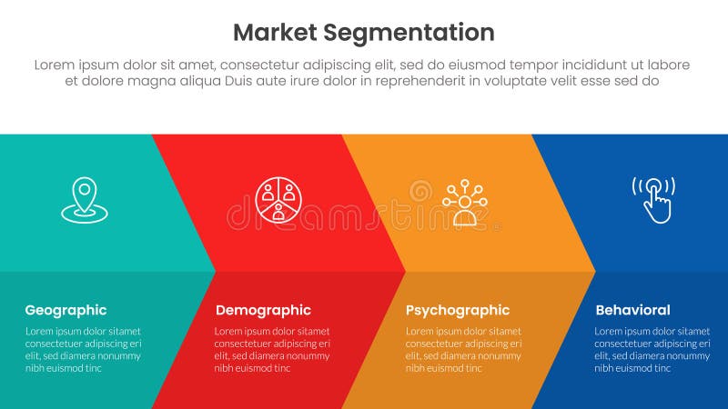 Market Segmentation Framework Analysis Infographic 4 Point Stage ...