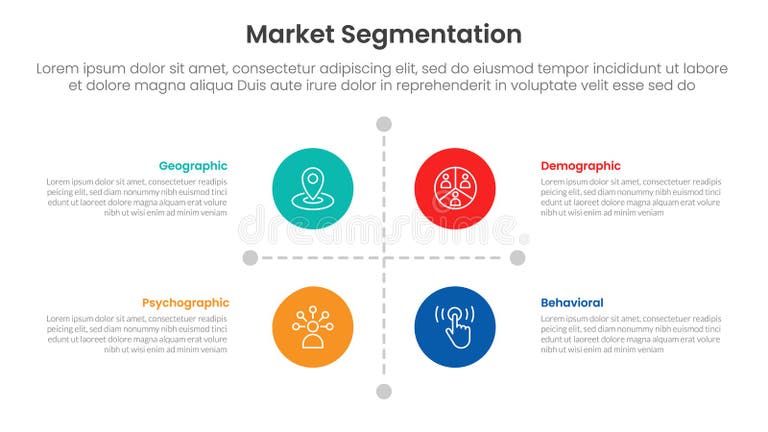 Market Segmentation Framework Analysis Infographic 4 Point Stage ...