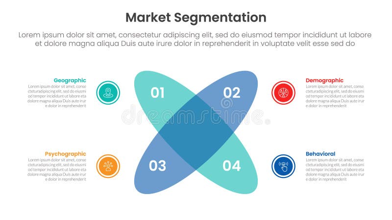 Infographic Venn Diagram Chart Template for Business 3 Parts, Options ...