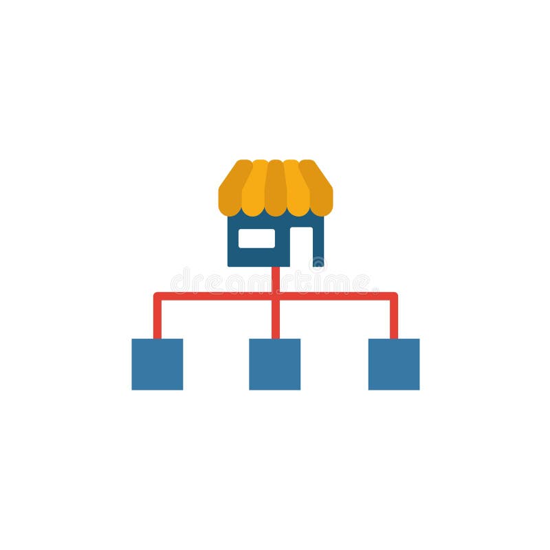 Market Segmentation Icon. Simple Flat Element from Content Collection ...
