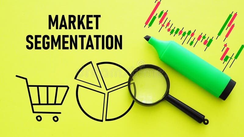 Market Segmentation is Shown Using the Text and Picturre of Pie Chart ...