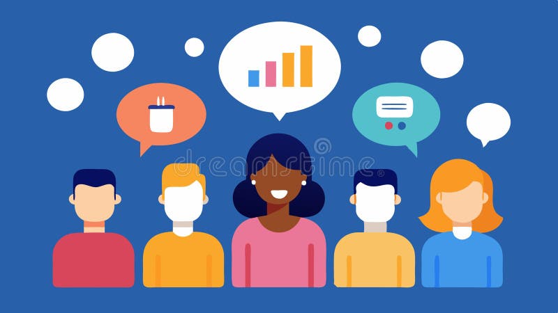 Market Sentiment Analysis a Visualization of a Crowd of People with ...