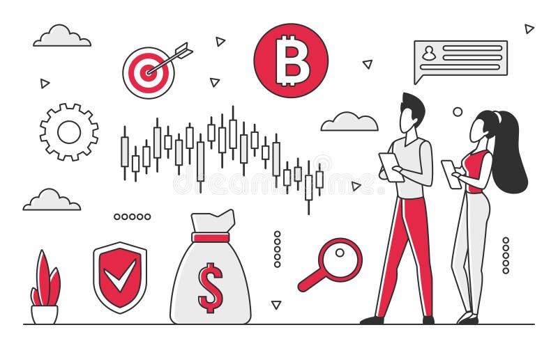 Market signals indicators stock vector. Illustration of management ...