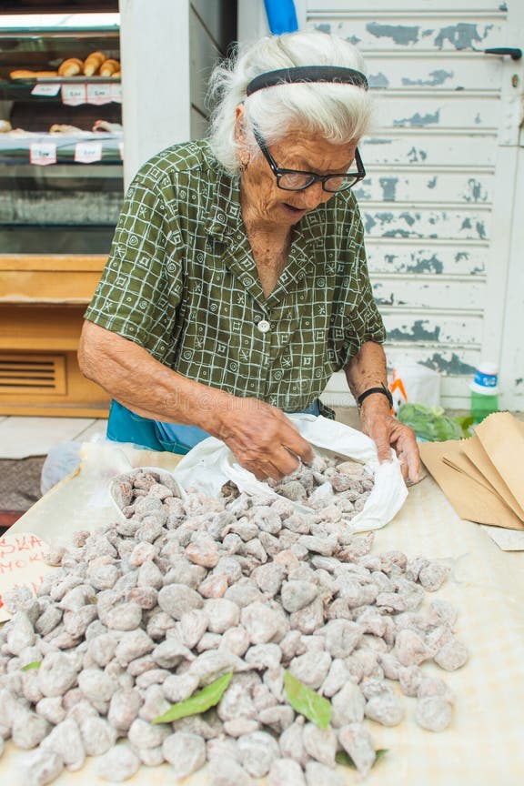 Market in Split editorial photo. Image of person, grown - 26587046