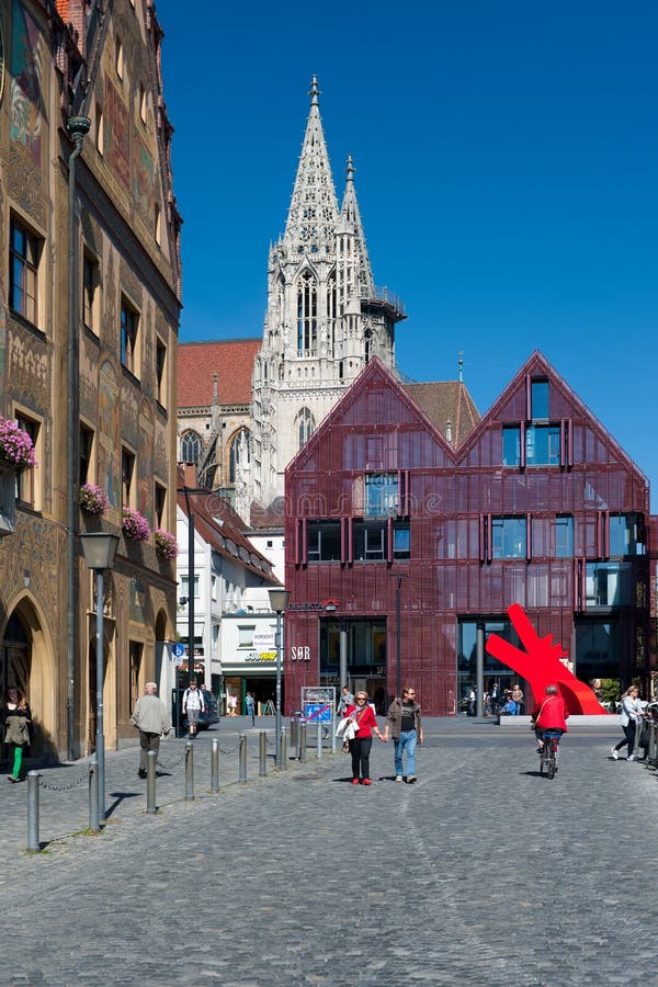 City Hall of Ulm (Germany) stock photo. Image of germany - 14564762