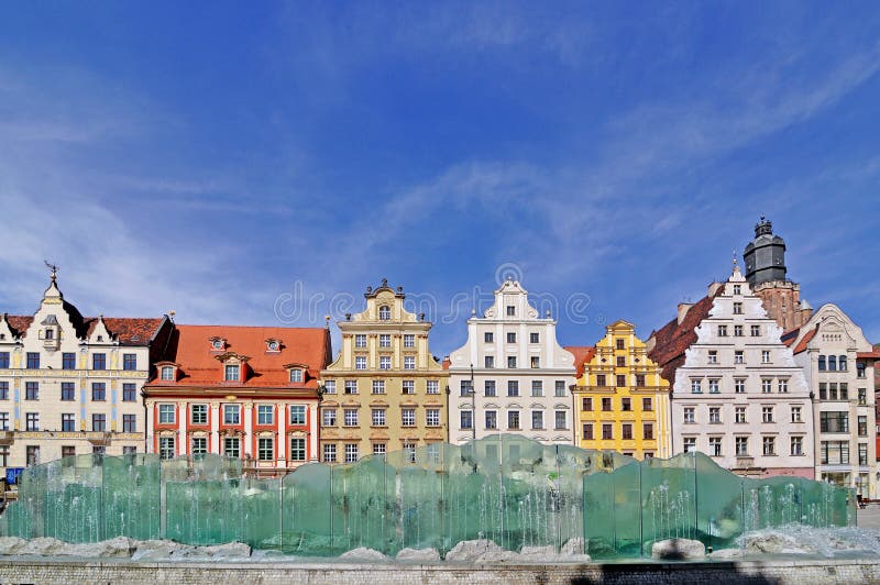 Grunwald Bridge in Wroclaw. Breslau in Poland Stock Image - Image of ...