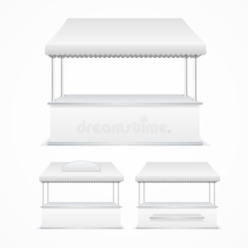 Market Stall Template. Vector Stock Vector - Illustration of element ...