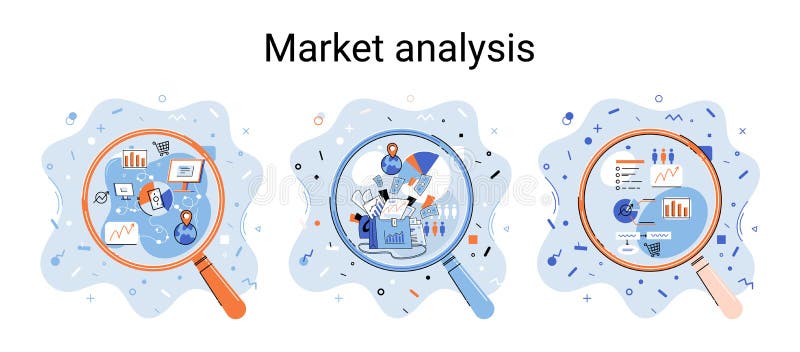 Market Statistics Data Analysis Marketing Strategy Development Metaphor ...