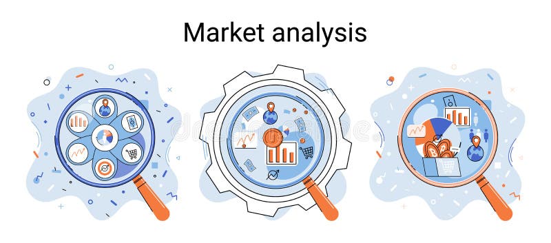 Market Statistics Data Analysis Marketing Strategy Development Metaphor ...