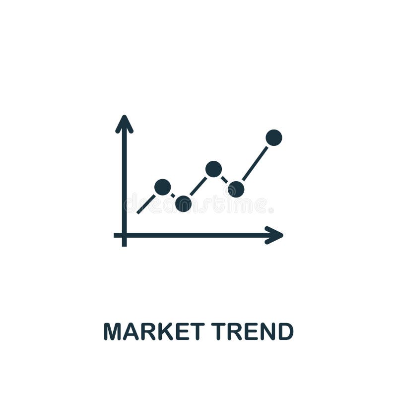 Market Trend Icon. Creative Element Design from Risk Management Icons ...