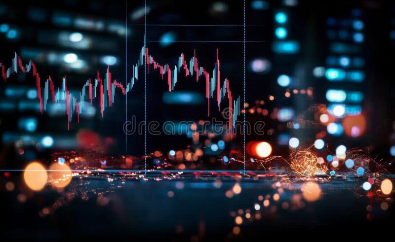 Market Trends and Data Visualization in a Modern City Environment at ...