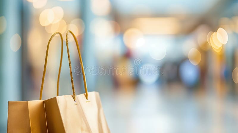 Market Trends Impacting Consumer Behavior, Shopping Mall Backdrop Stock ...