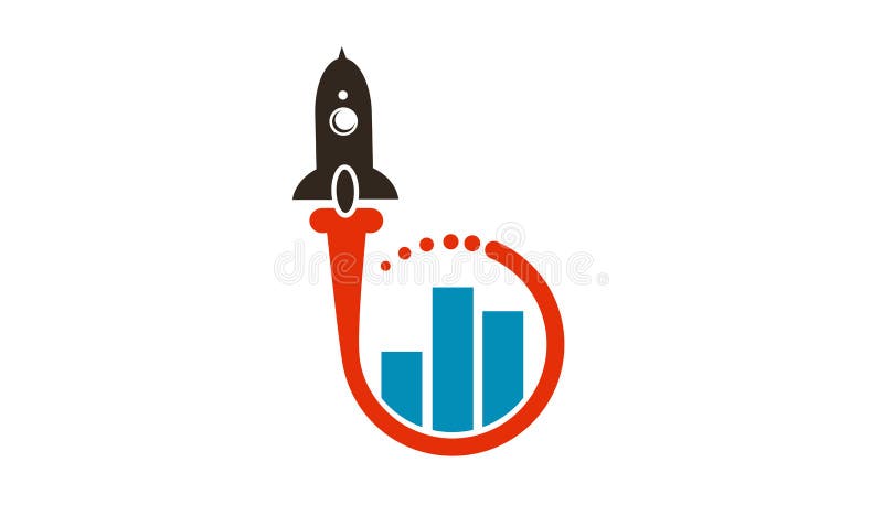Market Up Logo Symbol Design Illustration Stock Vector - Illustration ...