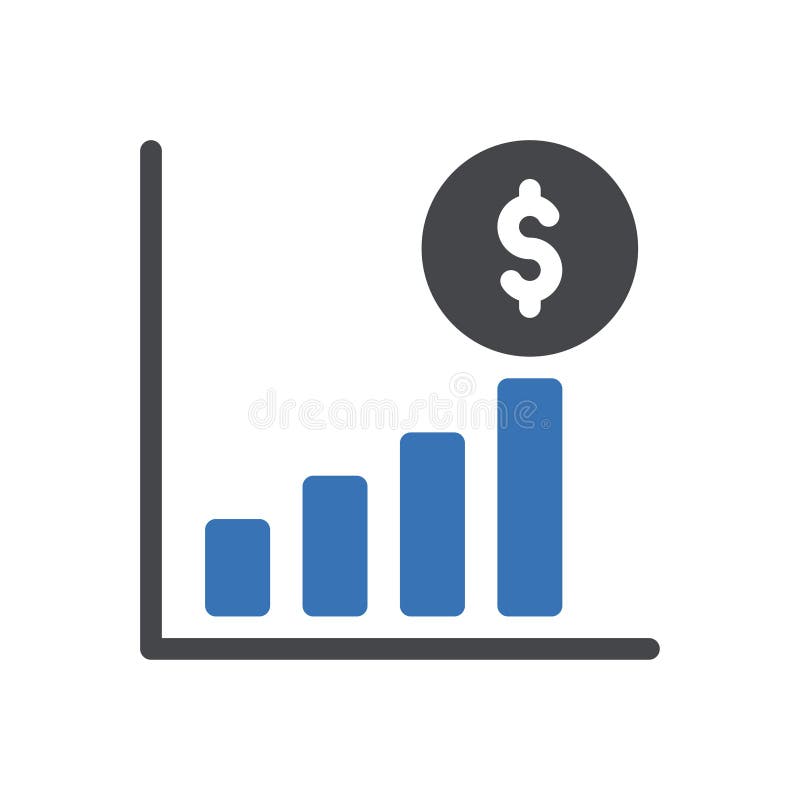Market stock vector. Illustration of chart, dollar, vector - 215994597