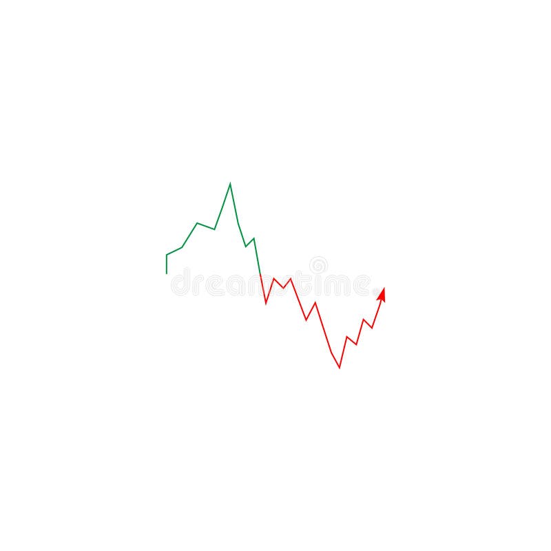 Market Volatility Icon Illustration Design Stock Illustration ...
