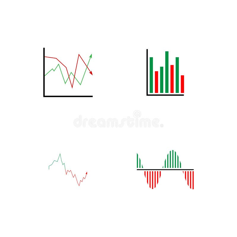 Market Volatility Icon Illustration Design Stock Illustration ...
