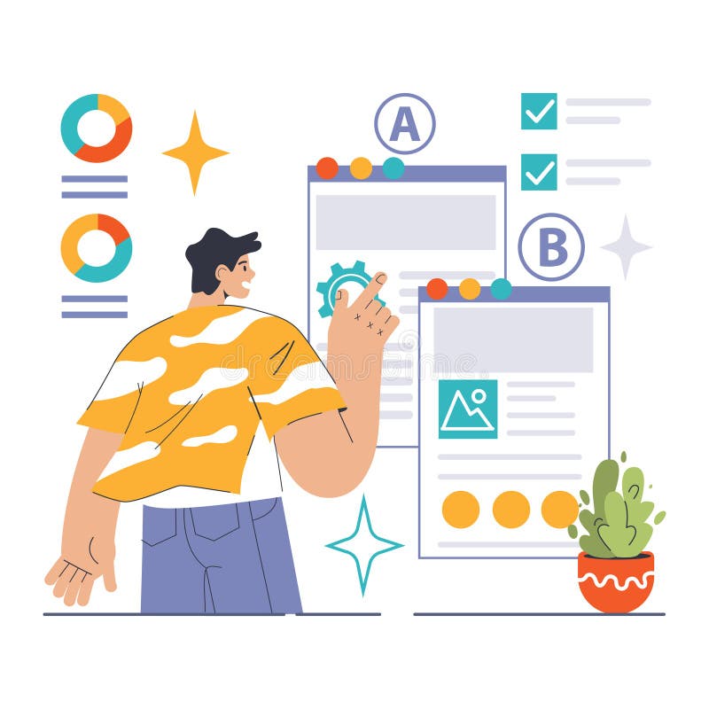 Dual Web Layouts Stock Illustrations – 2 Dual Web Layouts Stock ...