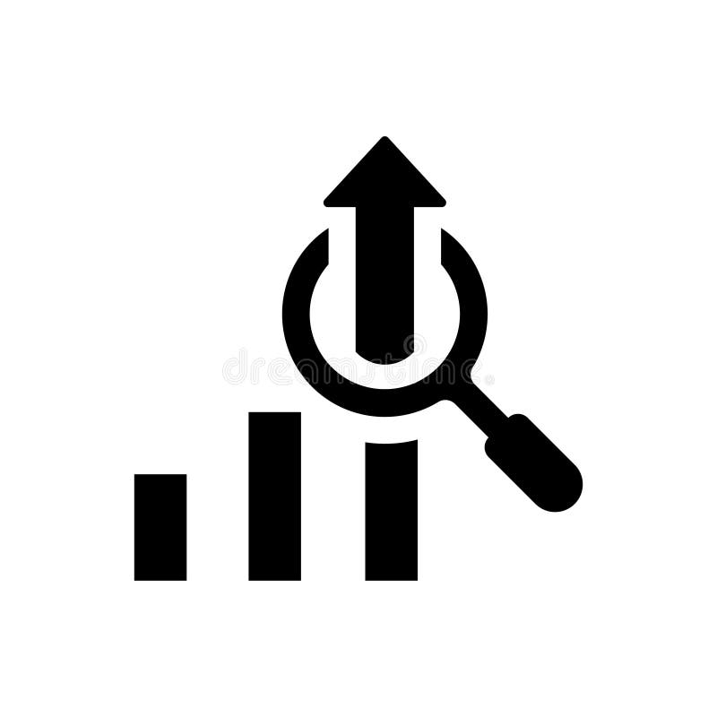 Marketing analysis icon stock vector. Illustration of vector - 217125750