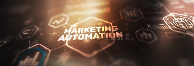 Marketing Automation. Marketing Strategy Stock Illustration ...