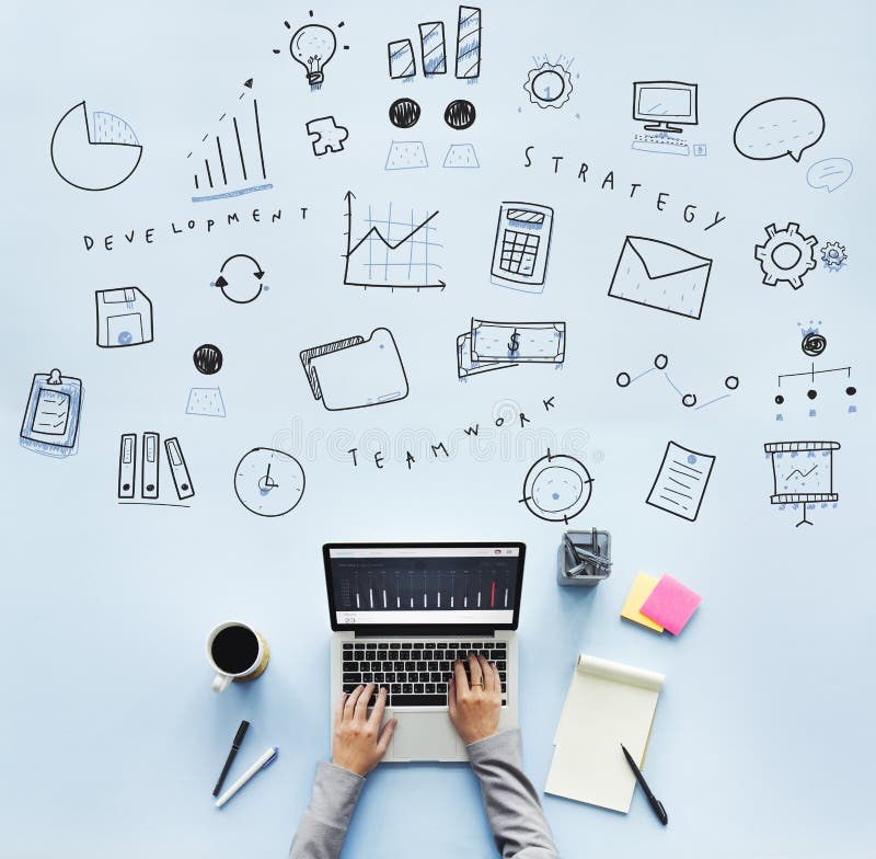 Marketing Business Corporation Progress Concept Stock Photo - Image of ...