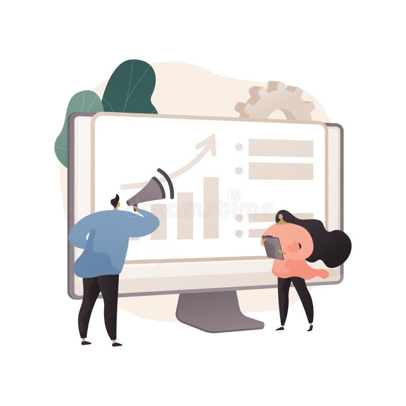 Campaign Tracking and Analysis Mobile App UI Kit. Stock Vector ...