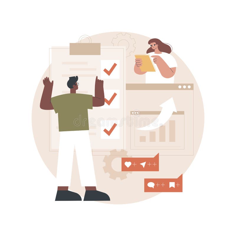 Marketing Campaign Management Abstract Concept Vector Illustration ...