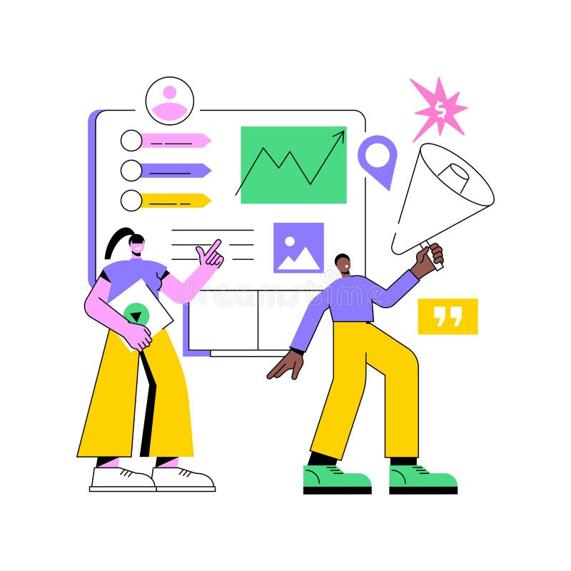 Marketing Campaign Management Abstract Concept Vector Illustration ...