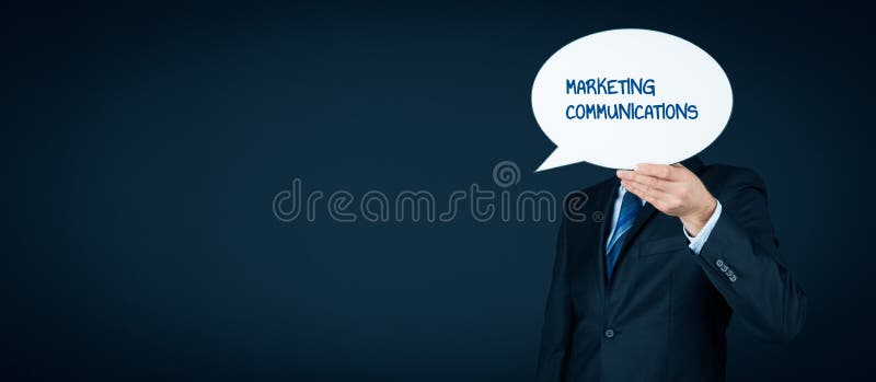 Marketing Communications Concept Stock Image - Image of business, brand ...