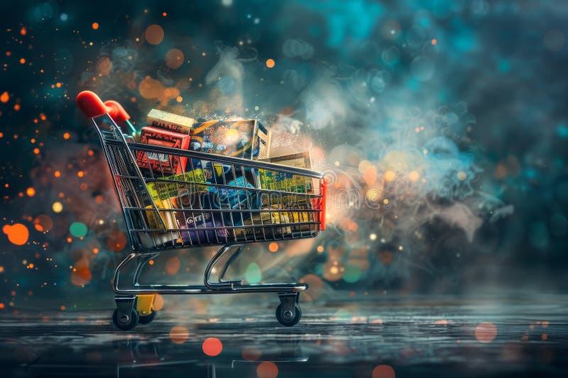 Marketing Concept Illustration Featuring Strategy, Branding, Analytics ...