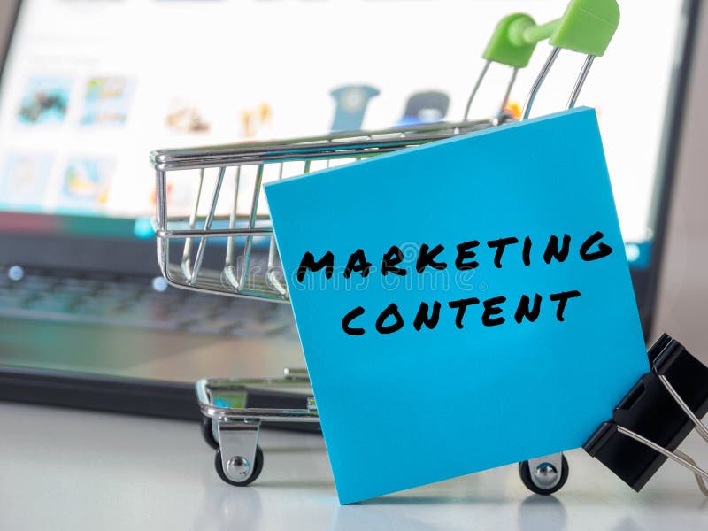 Marketing Content Text Title Sticker Shopping Commerce Marketing Stock ...