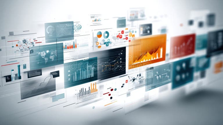 Marketing Dashboard Visualization Highlighting Performance Metrics and ...