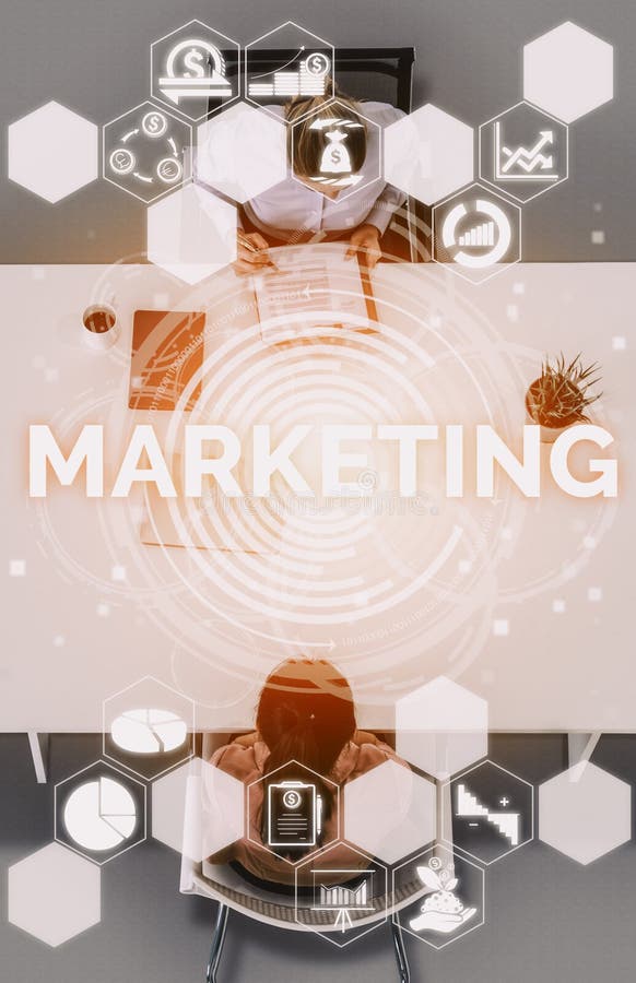 Marketing of Digital Technology Business Concept Uds Stock Image ...