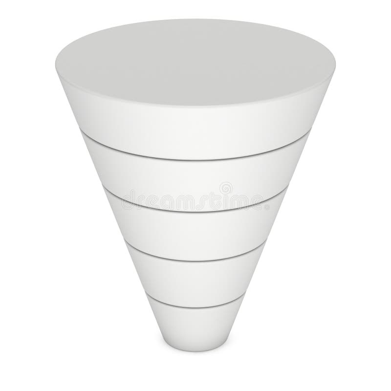 Four Part Funnel Graphic Stock Illustrations – 66 Four Part Funnel ...