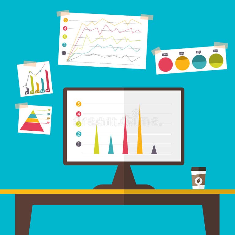 Marketing Graph Stock Illustrations – 370,916 Marketing Graph Stock ...