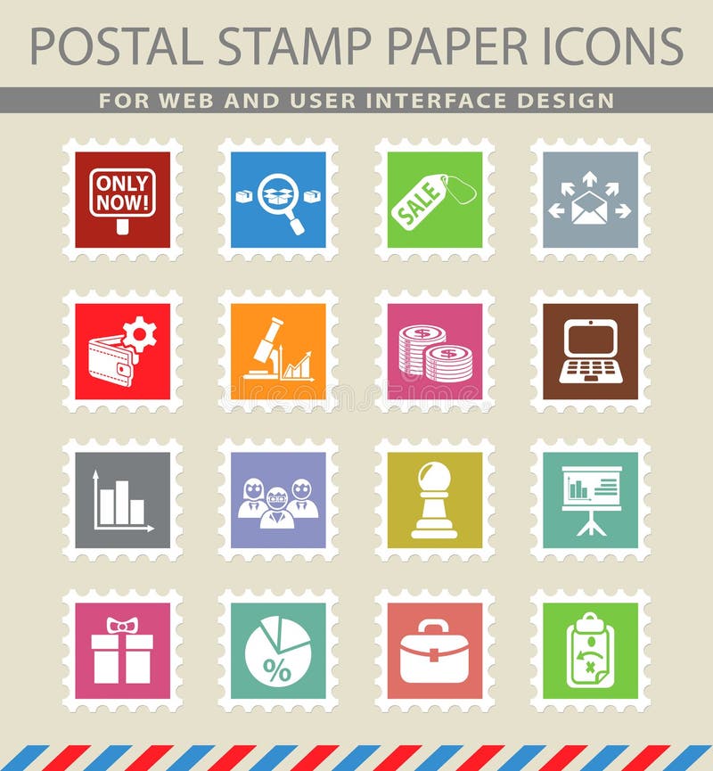 Marketing icon set stock illustration. Illustration of personnel - 88747919