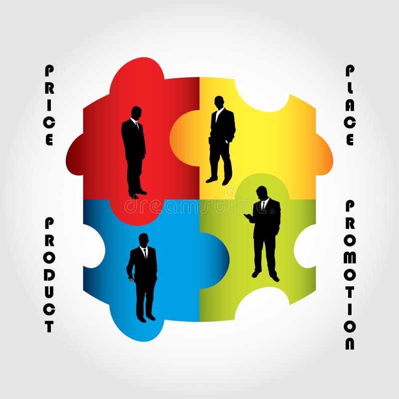 Marketing mix stock vector. Illustration of analysis - 23934140