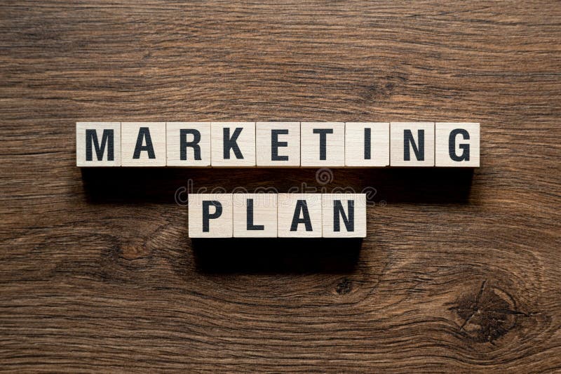 Marketing Plan - Word Concept on Building Blocks, Text Stock Image ...