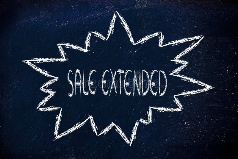 Marketing Promotion Message in Comic Bubble Stock Image - Image of ...