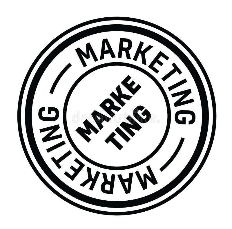Marketing rubber stamp stock vector. Illustration of sticker - 125381013