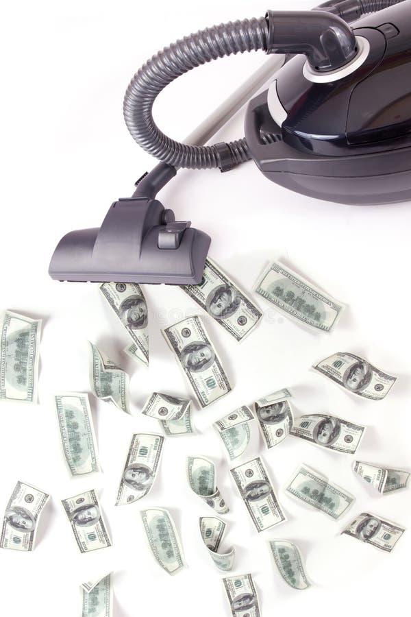 Sucking Money Vacuum Cleaner Stock Photos - Free & Royalty-Free Stock ...