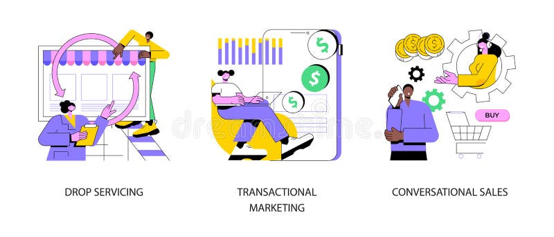 Marketing and Sales Abstract Concept Vector Illustrations. Stock Vector ...