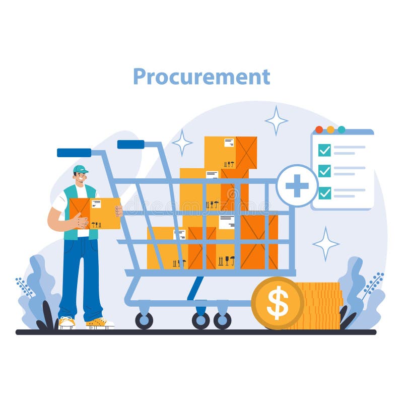 Marketing and Sales Concept. Flat Vector Illustration. Stock Vector ...