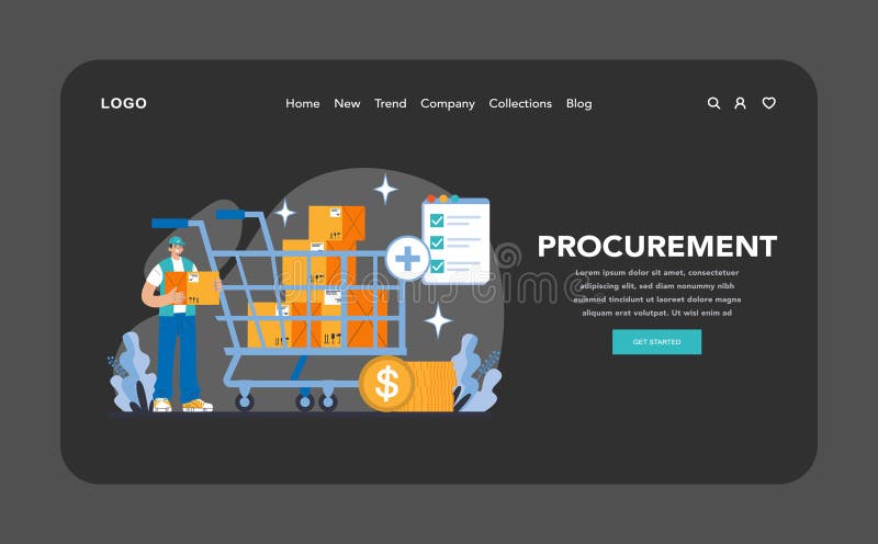 Marketing and Sales Concept. Flat Stock Vector - Illustration of ...