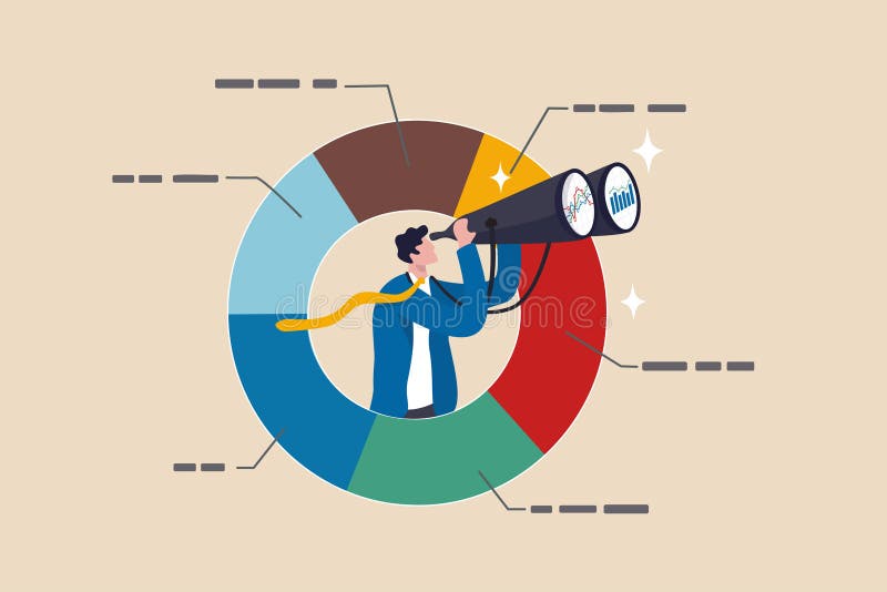 Marketing Strategy Data Analysis Chart And Graph Financial Forecast Or Stock Market Diagram