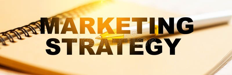 Marketing Strategy Technology Solution for Online Business Concept ...