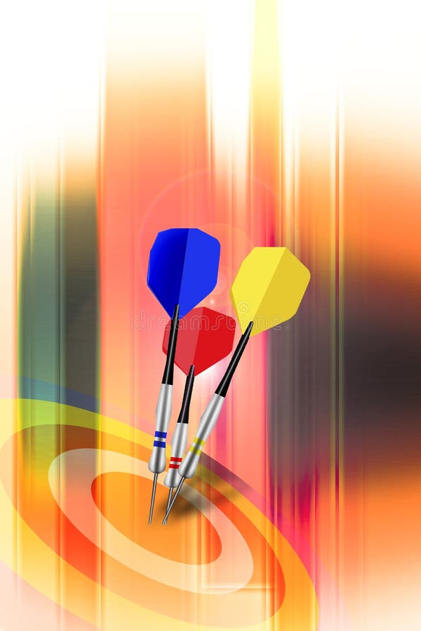 Marketing target winner #3 stock illustration. Illustration of gain ...