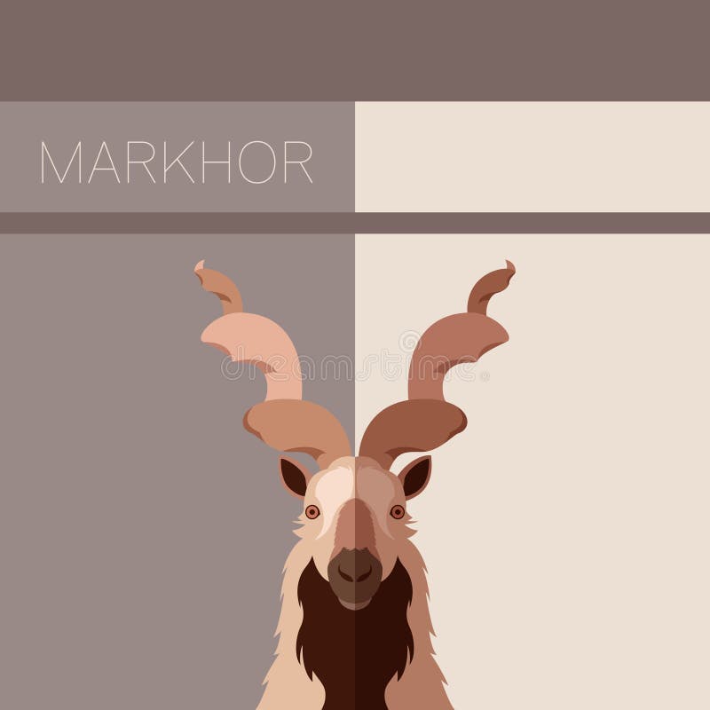 Markhor Stock Illustrations – 418 Markhor Stock Illustrations, Vectors ...